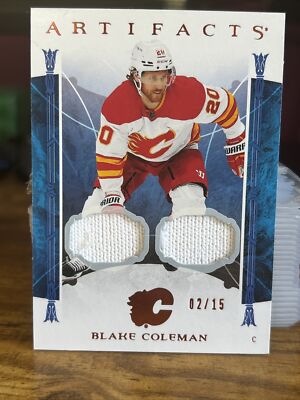 2022-23 Upper Deck Artifacts Blake Coleman /25 Memorabilia | eBay