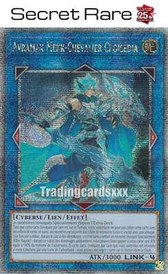 Yu-Gi-Oh! Avramax Mekk-Chevalier Croisédia : QCSE RA01-FR044 | eBay