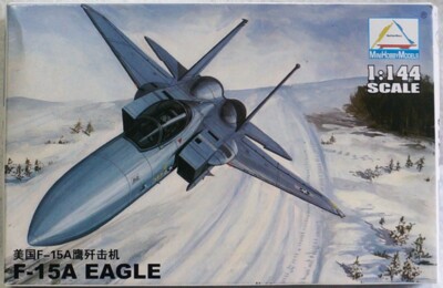 80422 US F-15A EAGLE Fighter Plastic Model Kits Assembled Aircraft 1/ ...
