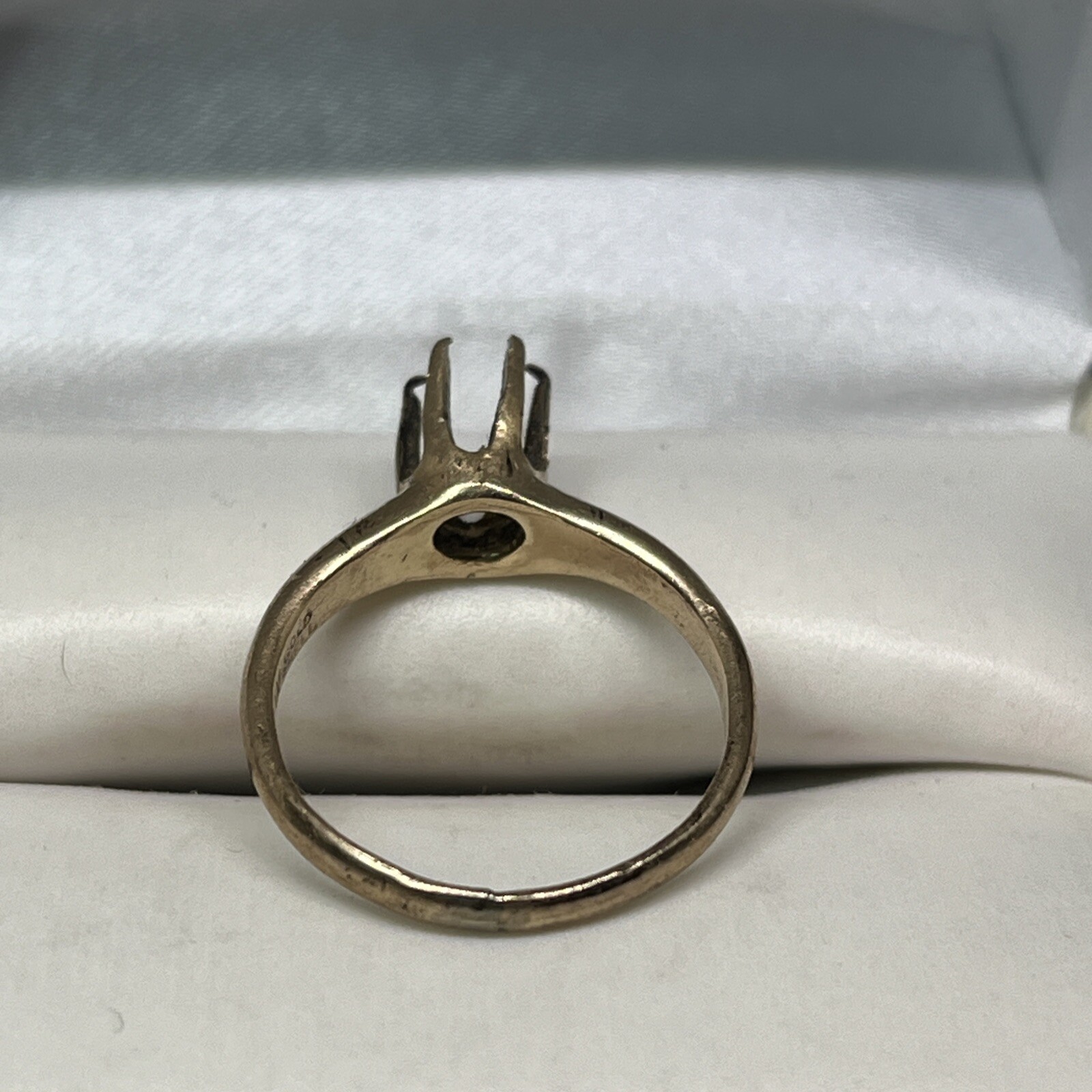 Antique 14k Gold Hallmark Gold Shell - Gem