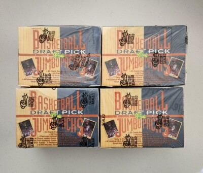 1993-94 Classic Draft Pick Jumbo Hobby Box Lot Of 4 - New & Sealed ...