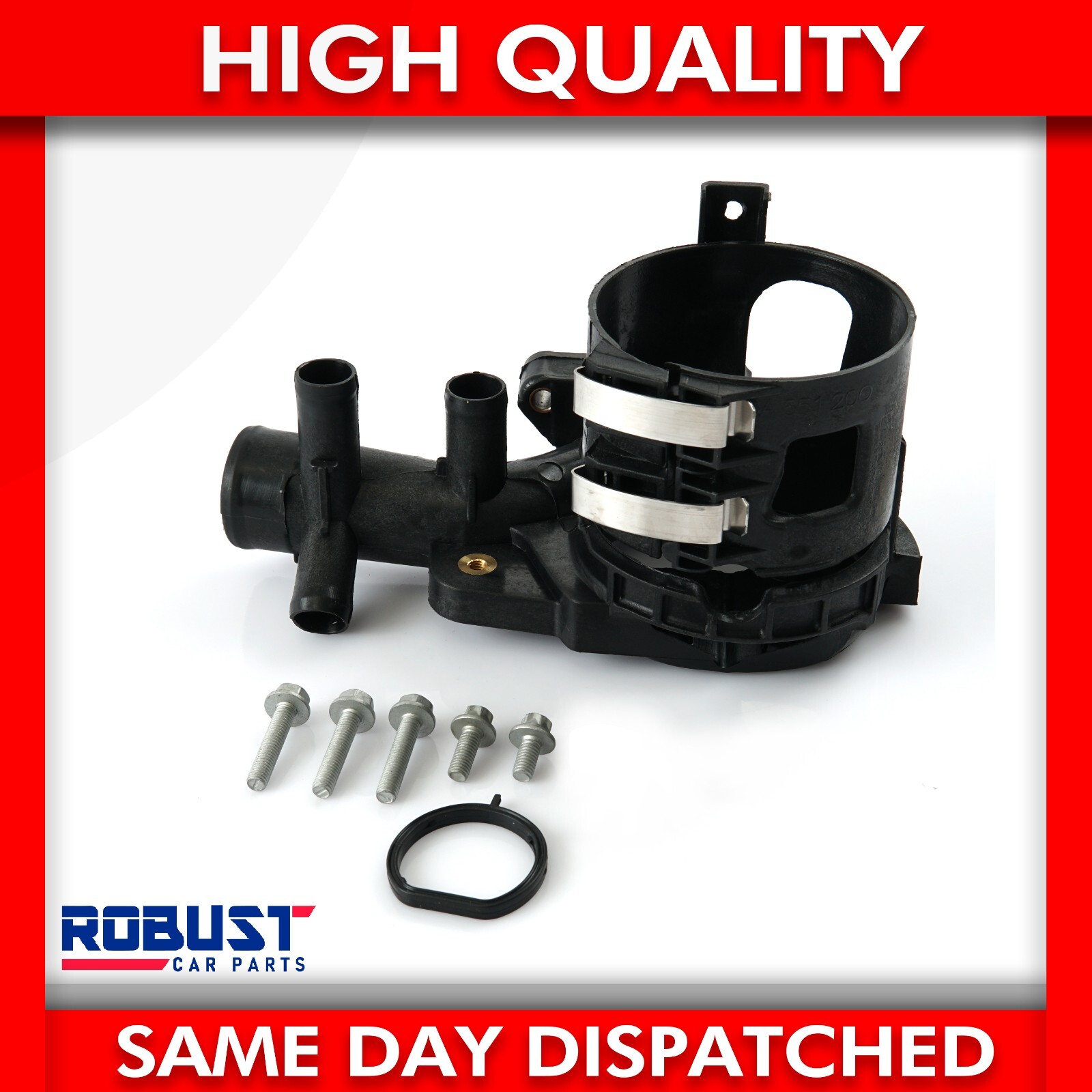 WATER OUTLET FUEL FILTER HOUSING FOR MERCEDES C-CLASS A6512003900 ...