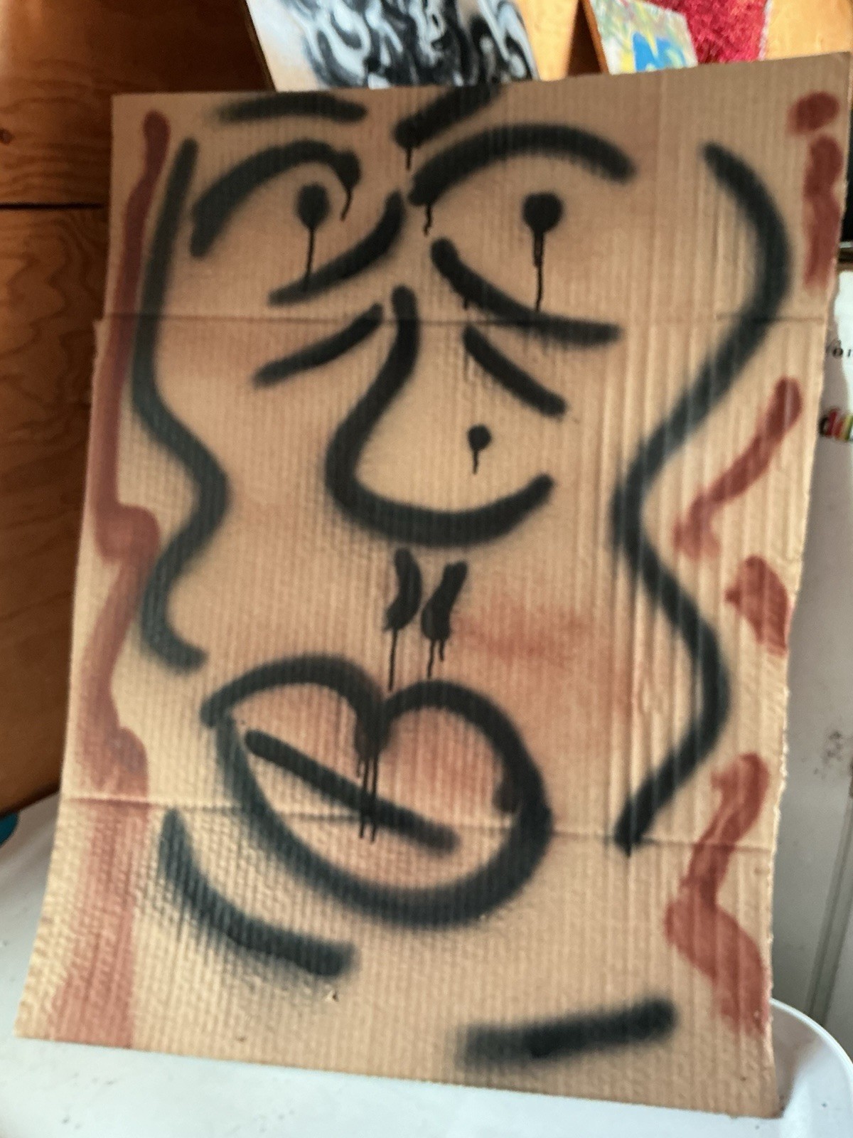 Tupac Shakur Hip Hop Rap Music Wall Art Original Abstract Portrait ...