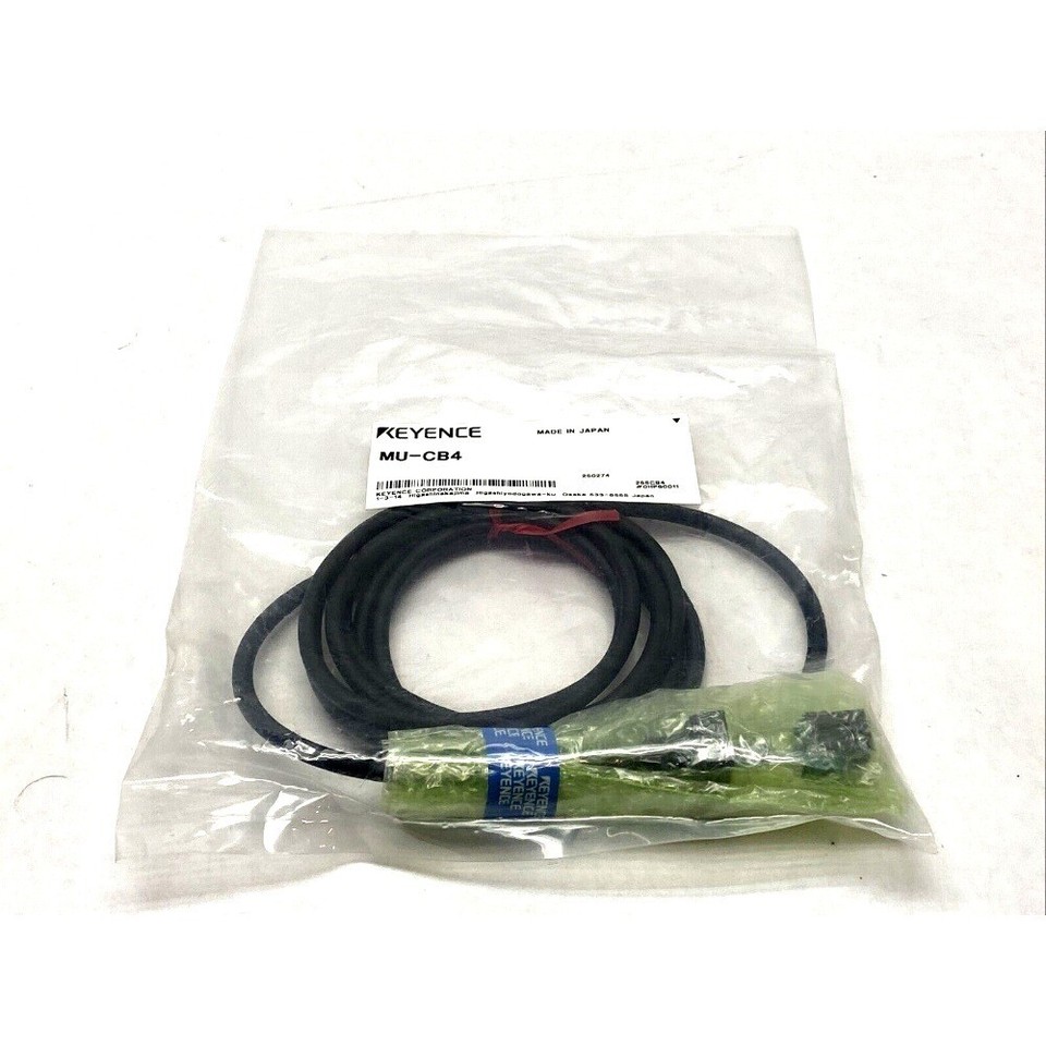 Keyence MU-CB4 Power Cable 2m Length 4-Core | eBay