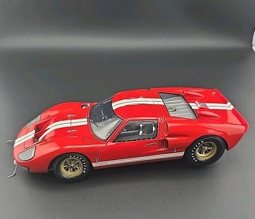 Exoto Red Ford GT40 MKII Diecast Metal 1:18 Scale Racing Legends **READ ...