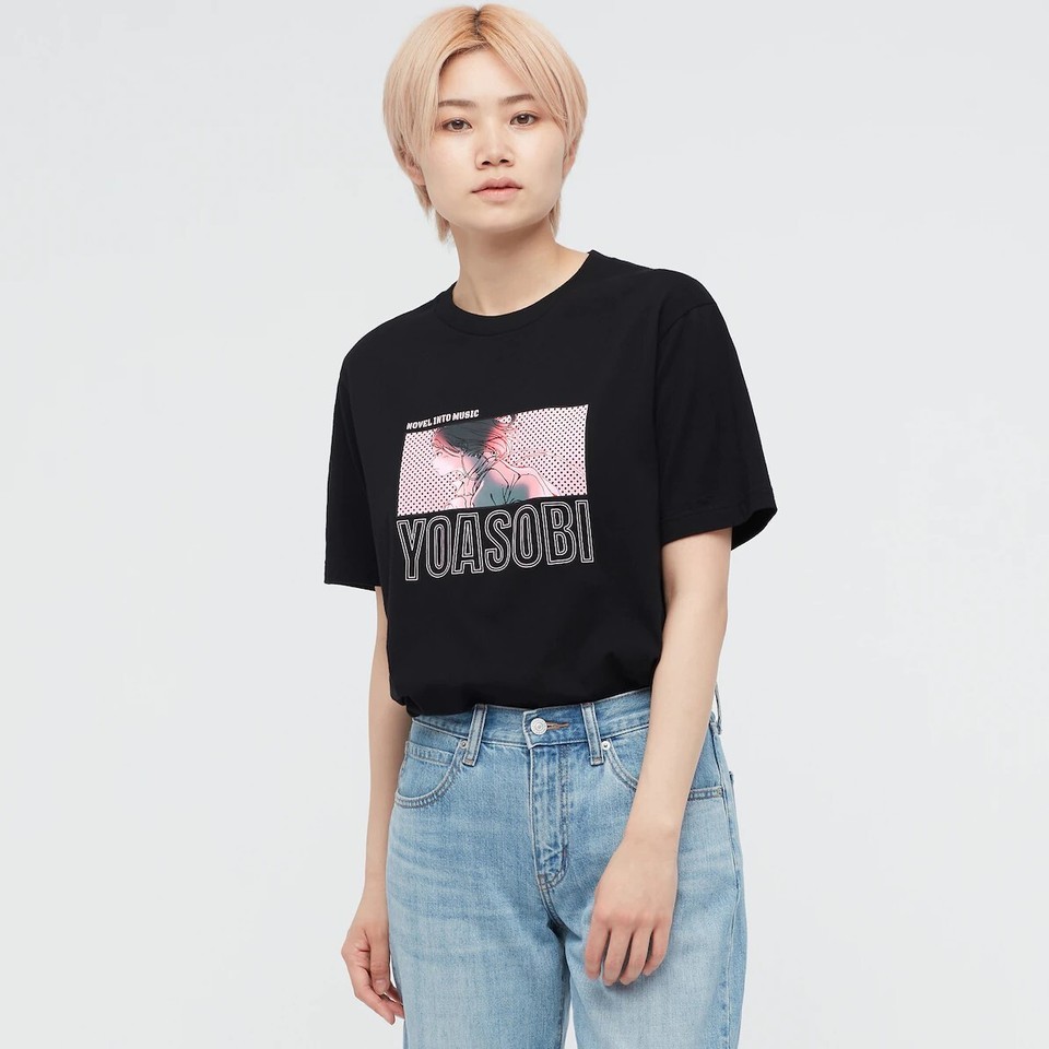 「100% Genuine Authentic 」UNIQLO Men's/Women's (UT) YOASOBI Printed T ...