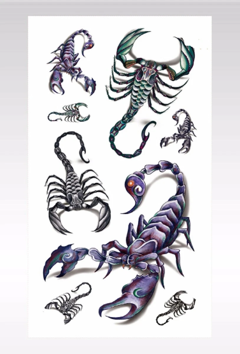 Tribal Scorpion Arm Tattoo