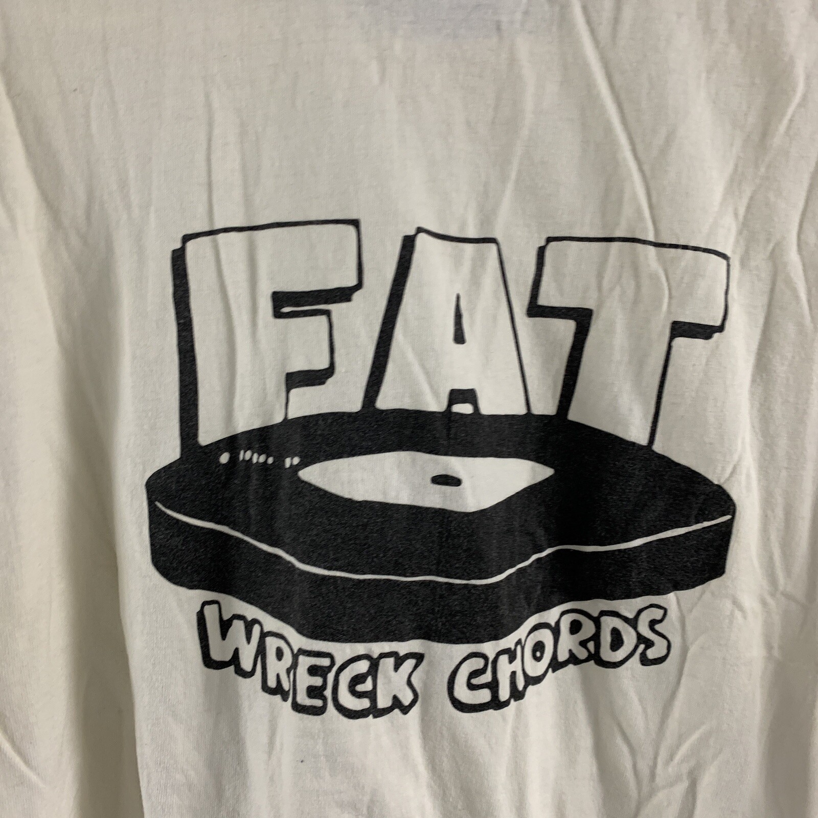 Fat Wreck Chords Shirt Adult Large White Short Sleeve… - Gem