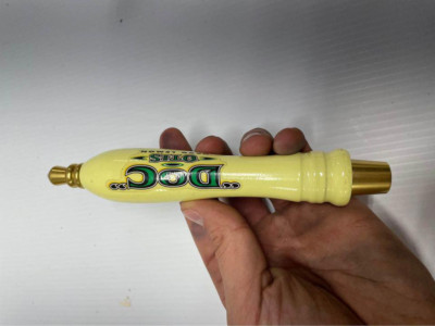 Vintage Doc Otis Hard Lemon Wood Beer Tap Vintage | eBay