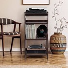 4 Tier Record Player Stand Turntable Stand Table With Record Storage ...