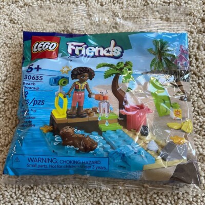 LEGO FRIENDS: Beach Cleanup (30635) Polybag Factory Sealed 673419378291 ...