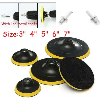 Angle Grinder Polishing Disc Backing Pad M10/M14 Thread Multiple Sizes ...