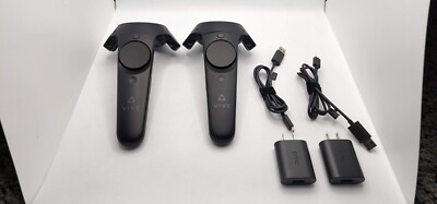 2x HTC Vive Controller Wand Charger USB Cable Strap VR Virtual Headsets ...