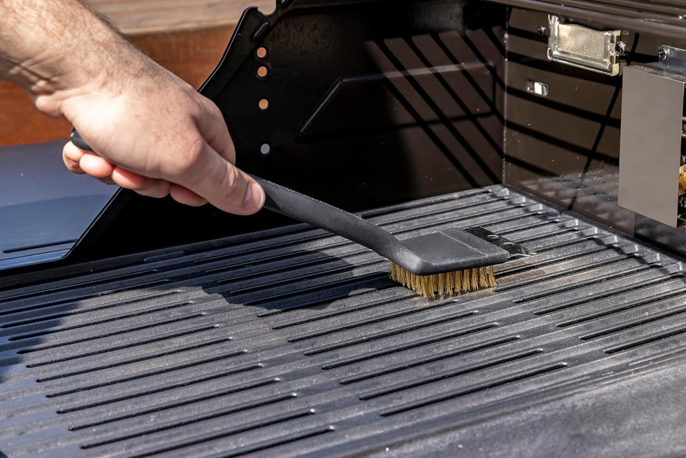 Grill Brush for Outdoor Grill - 2 in 1 BBQ Brush and Stainless Steel ...