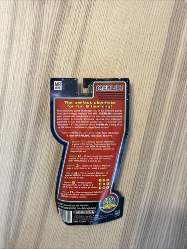 Merlin: The Original Electronic Wizard Game Vintage 2003 MB Hasbro ...