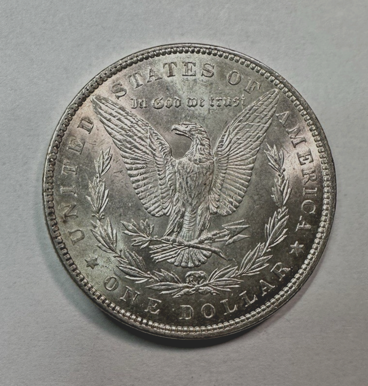 1898 Morgan Dollar CHBU 622 nice cartwheel effect | eBay