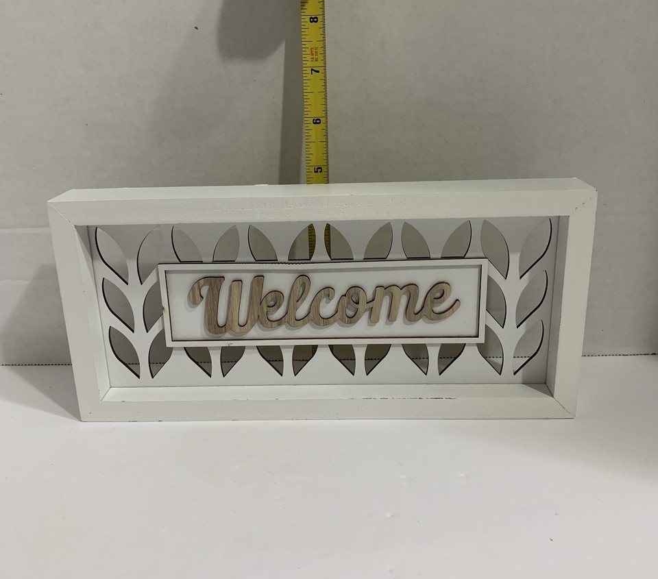 Table Top Welcome Sign | eBay