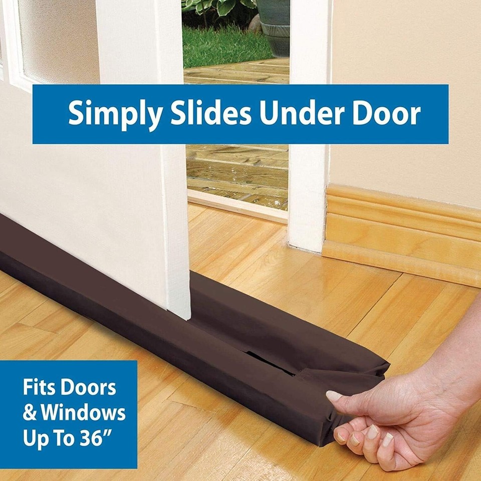 Custom Fit Self-Adhesive Door Draft Seal - 90CM for Noise and Dust ...