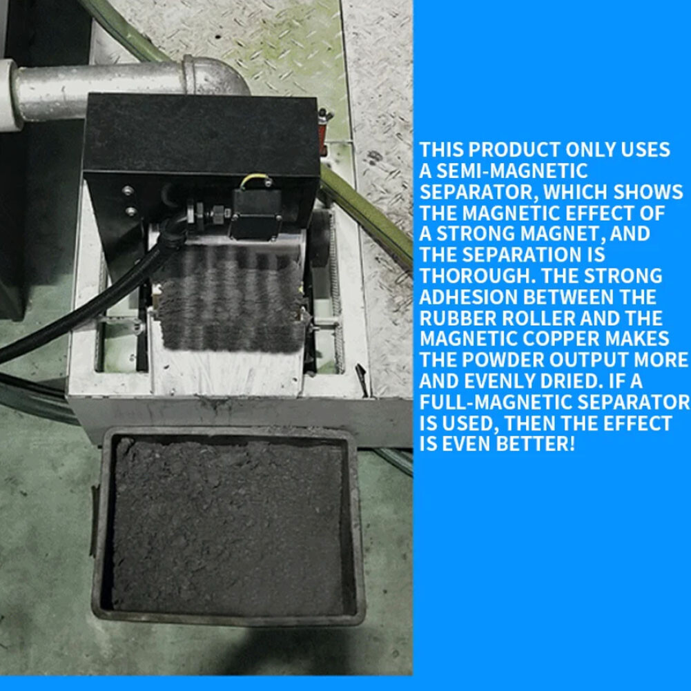 15W Magnetic Separator for Grinding Machine Coolant Iron Scrap Powder ...