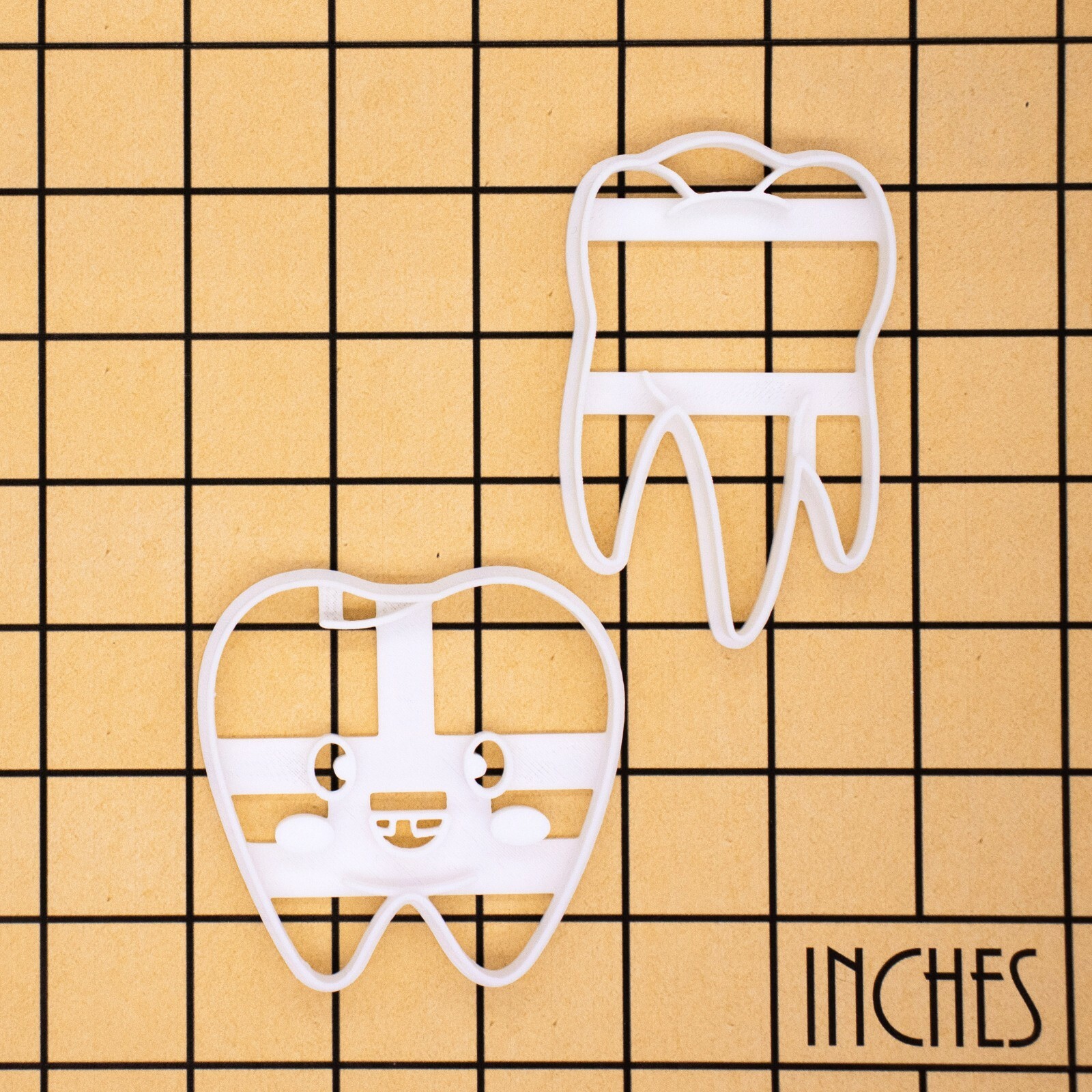 Set of 2 Teeth cookie cutters | tooth dentist dentistry dental molar ...