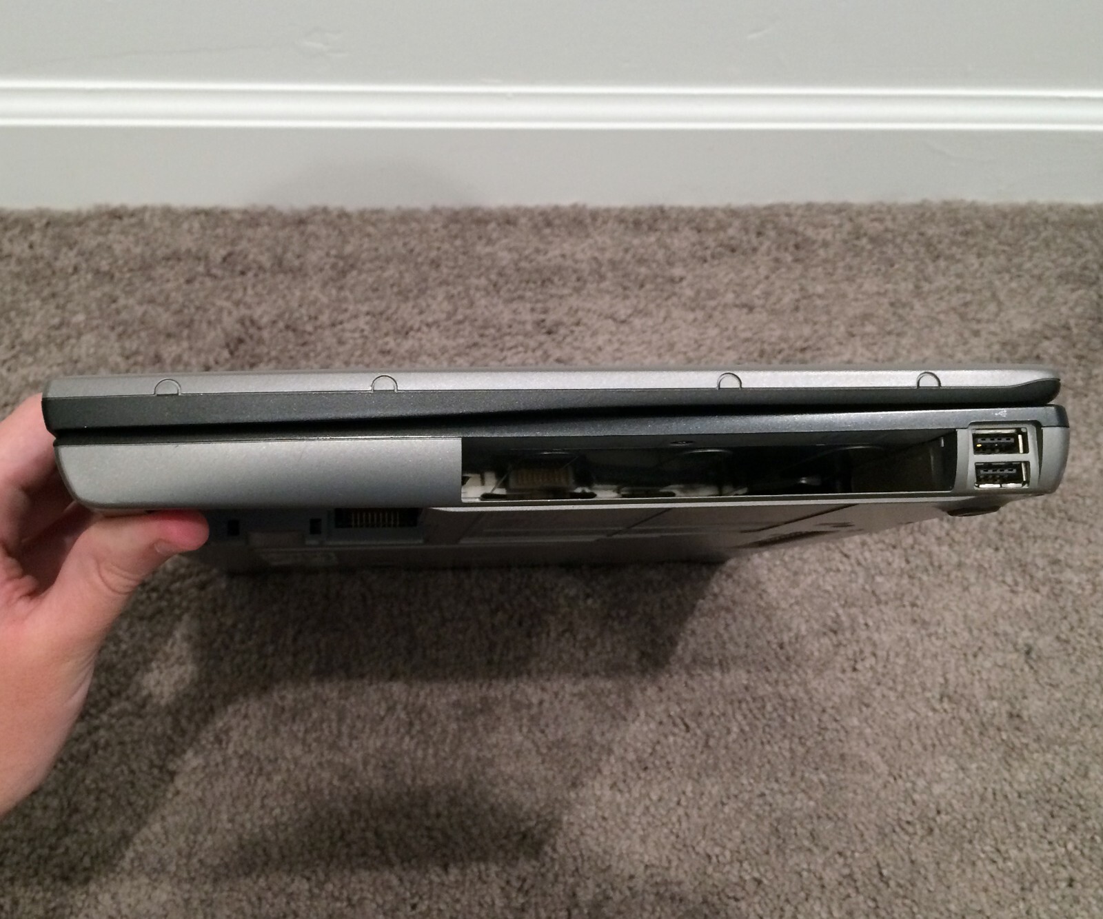 Dell Latitude D520, 15" Windows XP Laptop from 2006, For Parts Only, PC ...
