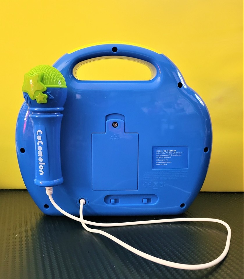 Cocomelon My First Sing-Along Toddler Boombox with Built in Microphone ...
