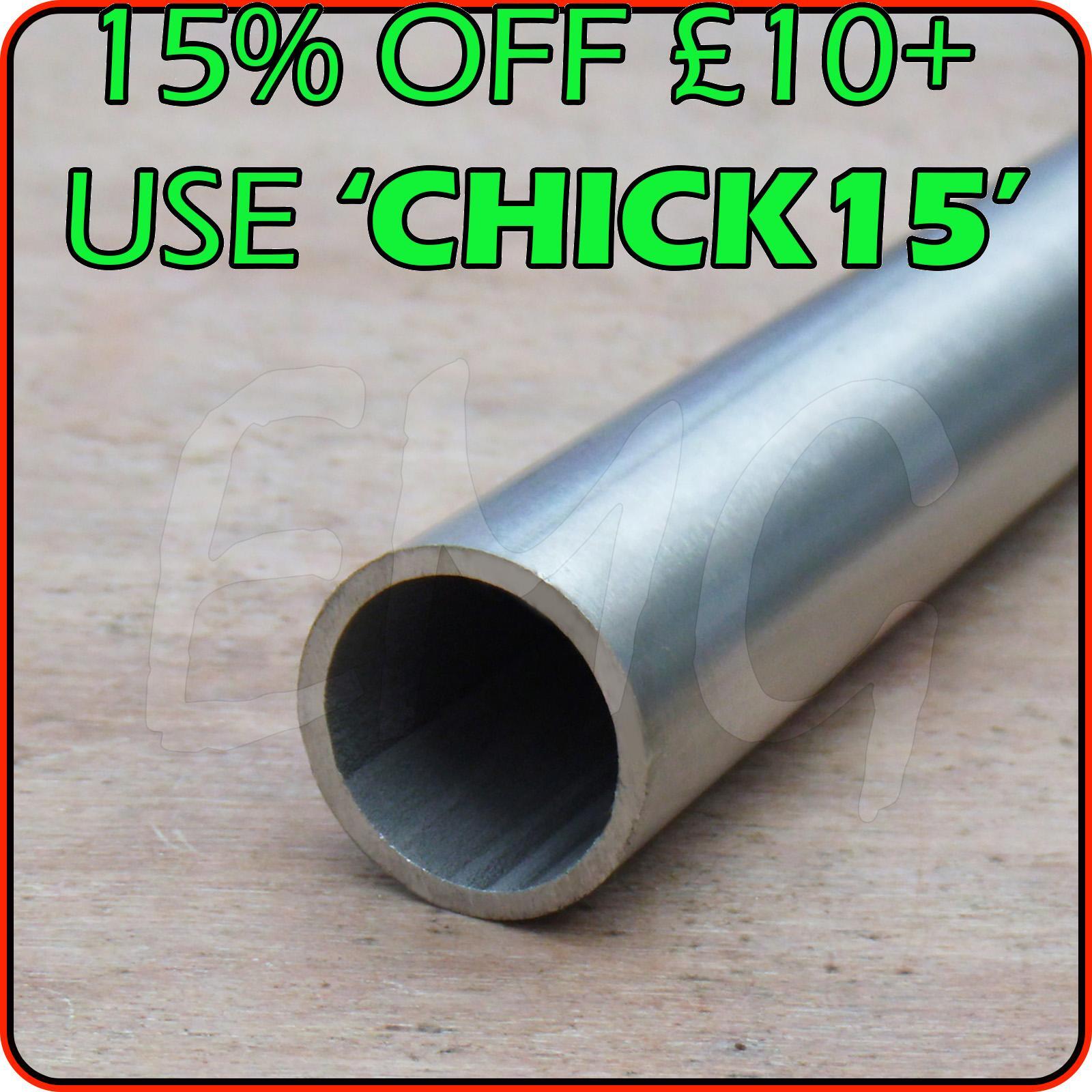 Stainless Steel Round Tube pipe 304 10mm – 130mm Ø diameter non rust ...