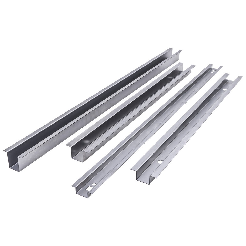 4x Truck Bed Support Rails For 99-17 Ford Super Duty F250 F350 8ft Bed ...