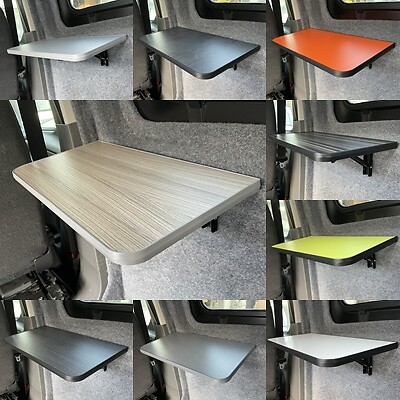 1000mm Folding Shelf Campervan, Motorhome Worktop Extension 1000mm x ...