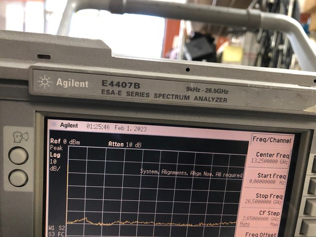Agilent E4407B ESA-E Spectrum Analyzer - 9 kHz to 26.5 GHz for sale ...