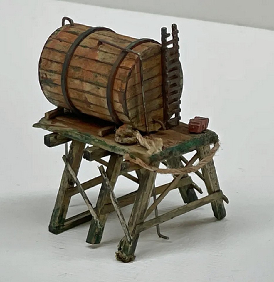 WATER TANK N Nn3 Scale Model Railroad Structure Unpainted Laser Wood ...