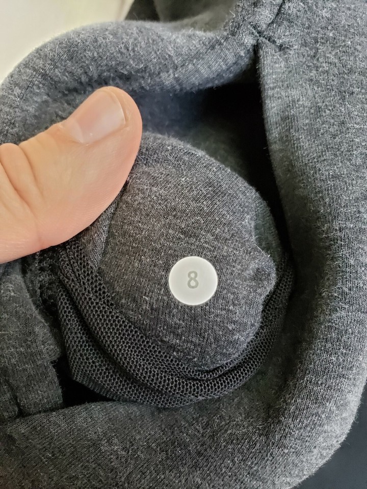 EUC Lululemon Insculpt Jacket Full Zip Womens Size 8 Heathered Black ...