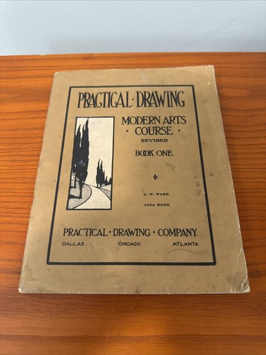 1919 Practical Drawing Modern Arts Course Revised Part 8 by G.W. Ware ...