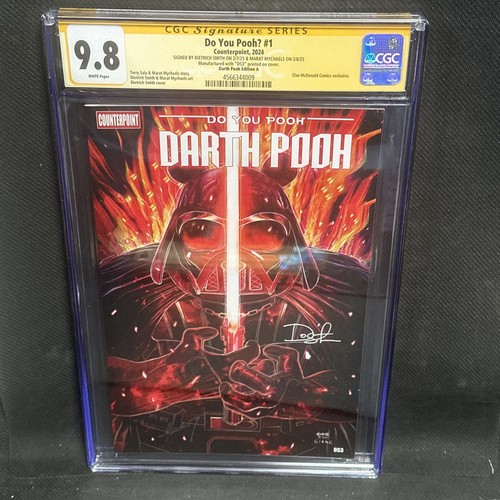 Do You Pooh? Darth Vader Giang Homage Darth Pooh CGC SS 9.8 Signed X2 ...