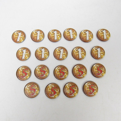 Pirate's Cove Doubloons Coins 1 5 Replacement Board Game Piece Part | eBay