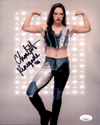 Charlette Renegade Signed AEW 8x10 Photo #1 JSA COA WWE NWA | eBay