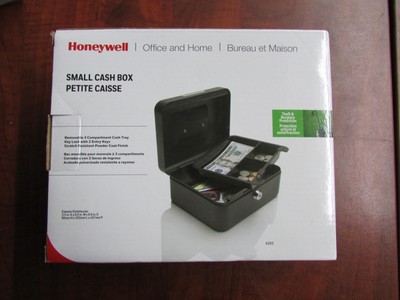 New Honeywell 816202 Keyed Lock Box With 2 Keys and Removable Tray A4 ...