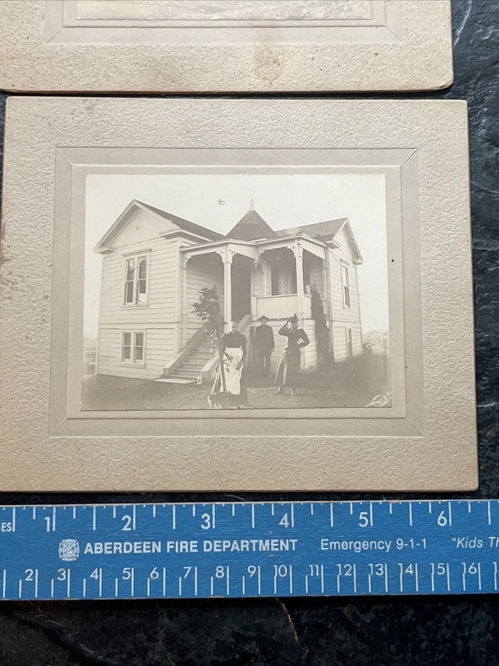 Antique c1880s Photos George & Rebecca Burr Oakland CA Great Grandson ...