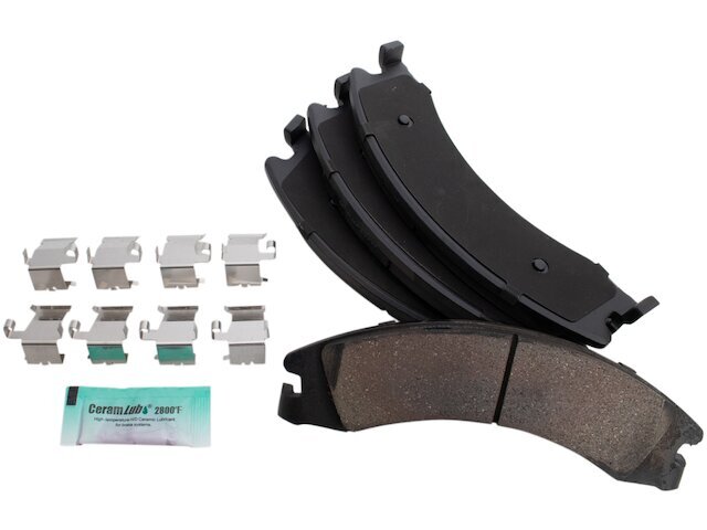 TRQ 28FM56V Rear Brake Pad Set Fits 2008-2019, 2021-2022 Ford E350 ...