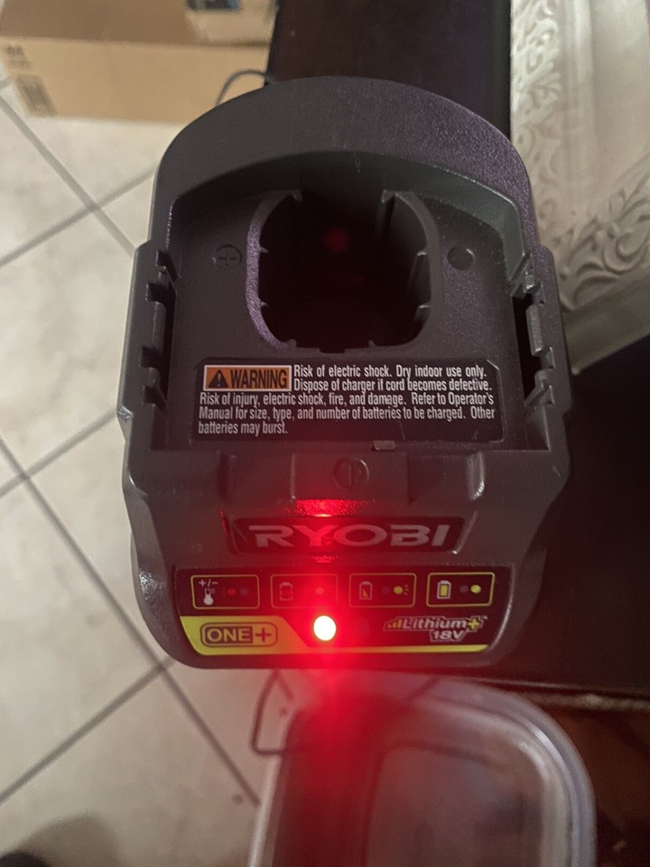 Ryobi P118B Lithium Ion 18 Volt Compact Battery Charger | eBay