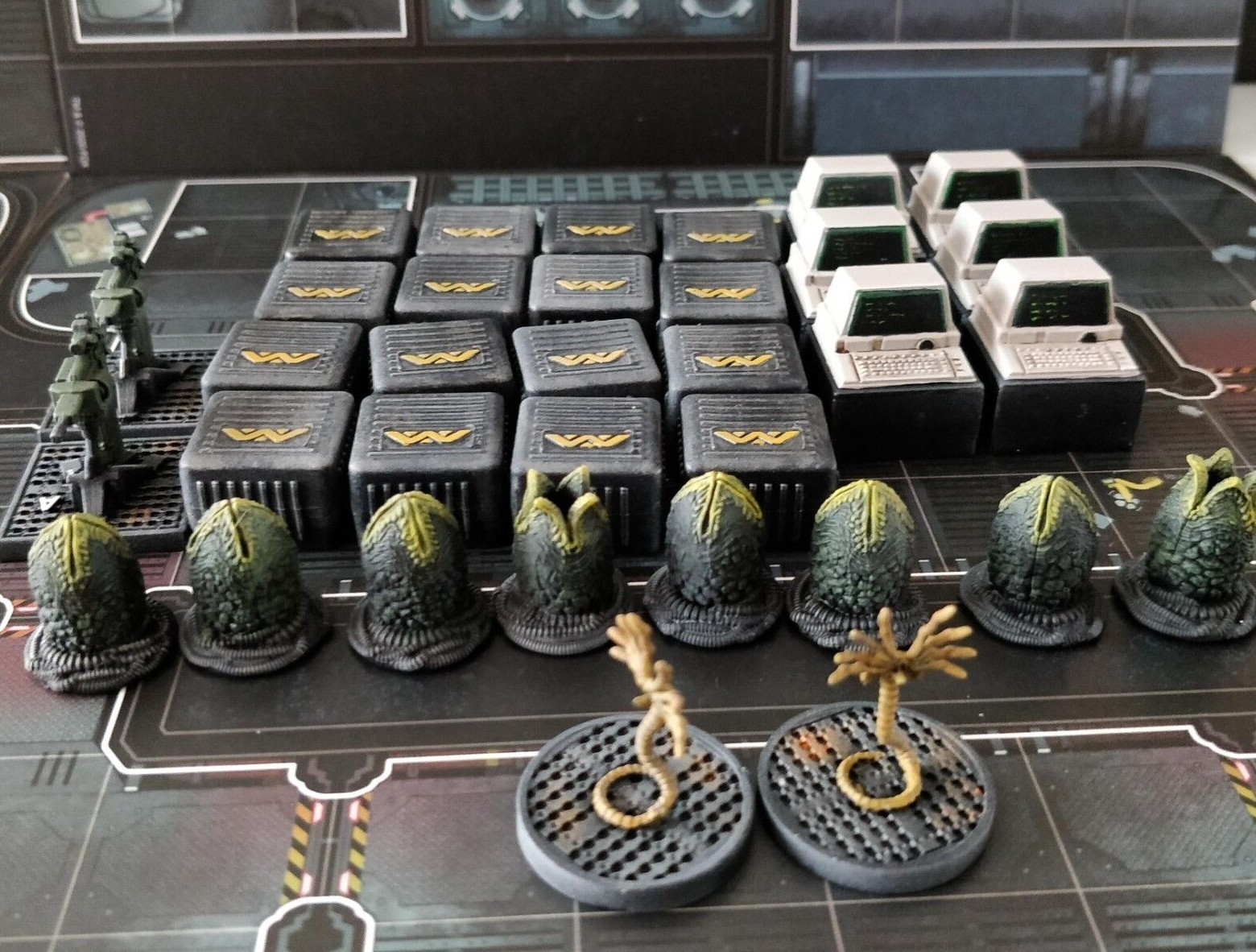 Alien Hazards & Eggs Scenery Multi-listing | Sci-Fi Miniature Game ...