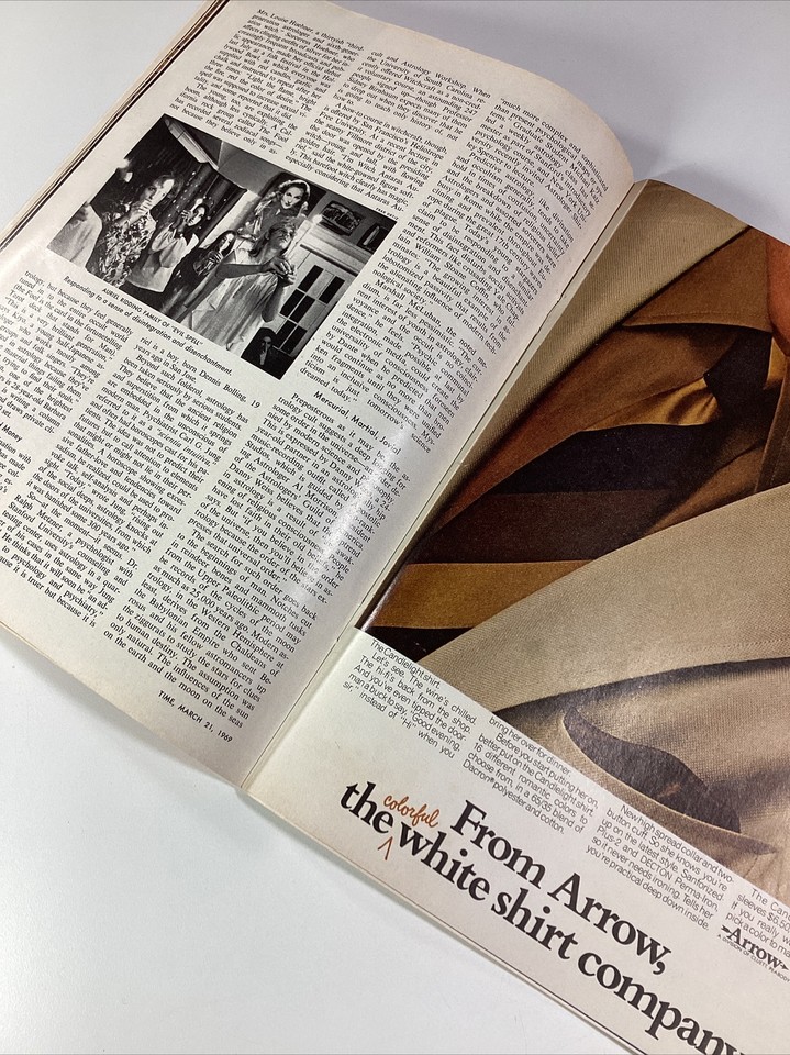 Time Magazine 1969 Rare Ads Occult Righter Solzhenitsyn Neil Young Apollo 9 NASA | eBay