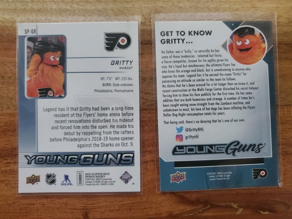 2017 18 & 2018 19 Upper Deck Gritty Young Guns Lot! Gold And Base #SP ...
