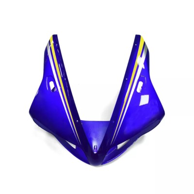 Headlight Fairing Nose Cowl For Yamaha YZF R1 YZF1000 2003 2002 02 Blue ...