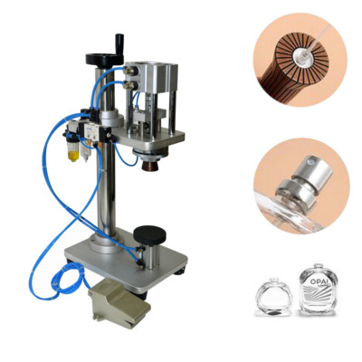 Pneumatic Perfume Bottle Crimping Machine Perfume Sealer Capping ...