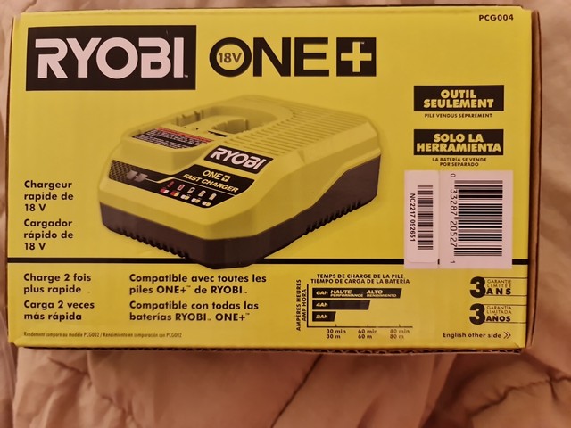 RYOBI PCG004 18V Fast Charger OPEN BOX for sale online | eBay