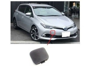 NEW FOR TOYOTA AURIS 15-18 FRONT BUMPER TOW HOOK EYE COVER FOR PAINTING ...