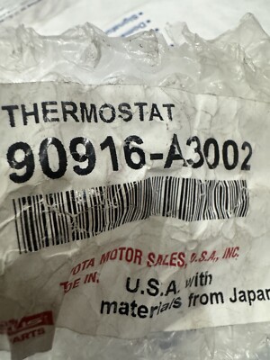 Genuine Toyota / Lexus Engine Coolant Thermostat 90916A3002 ...
