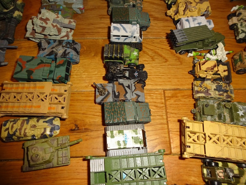 Micro Machines Galoob Military Army Lot Of 169 Tanks LGTI Read ...