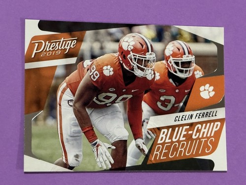 2019 Panini Prestige Clelin Ferrell Blue-Chip Recruits #BC-CF Cincinnati RC | eBay